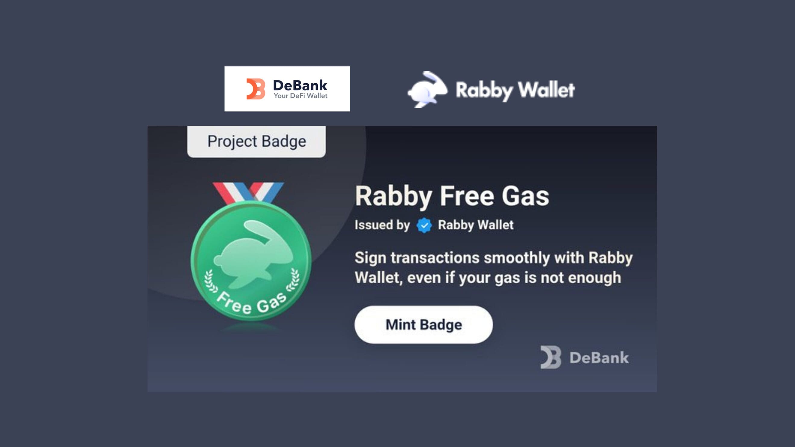 Debank'ta Rabby Free Gass Rozeti İçin Yapılacak İşlemler - Ninja News